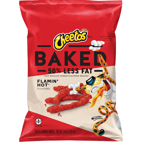 CHEETOS® Baked Crunchy FLAMIN’ HOT® Cheese Flavored Snacks | Cheetos
