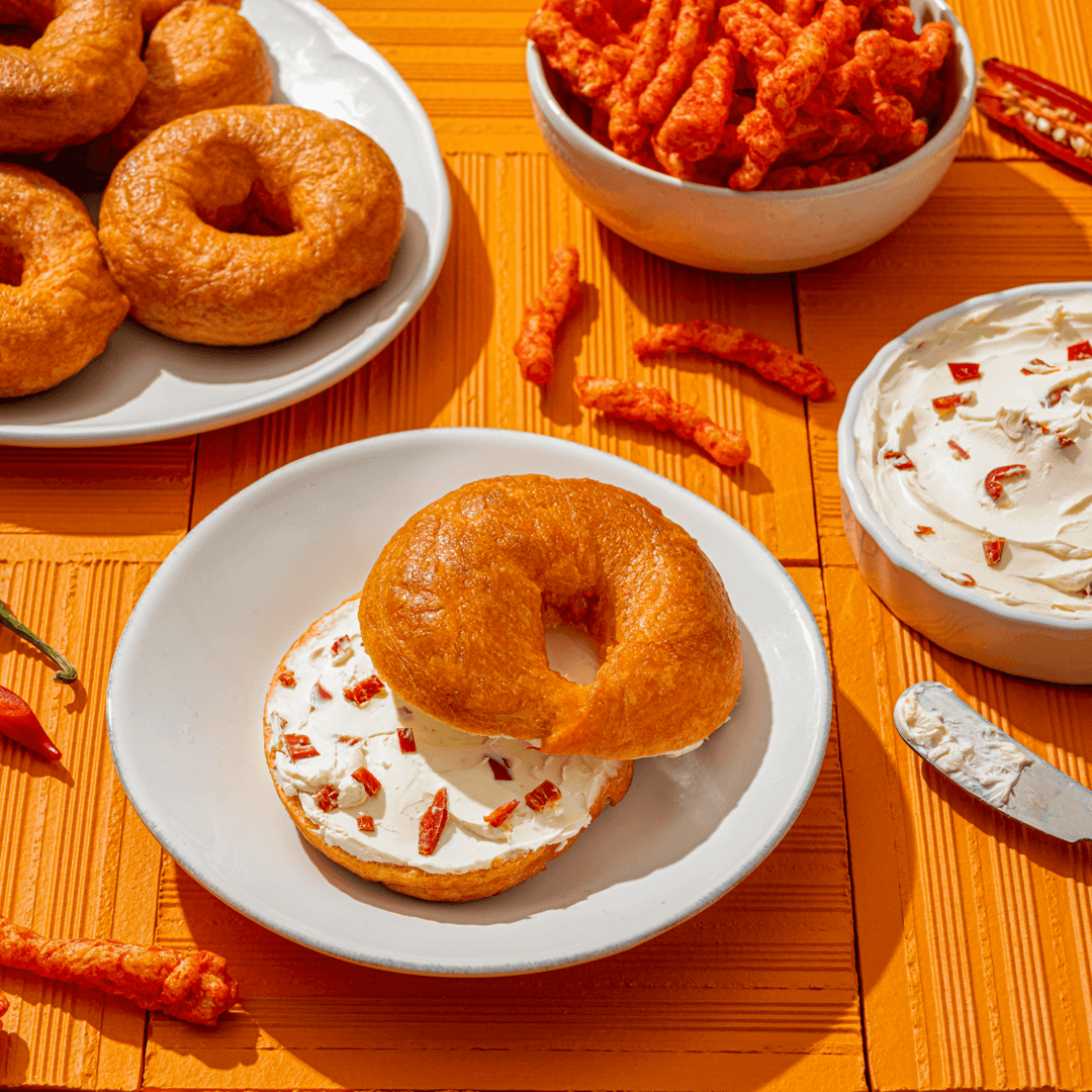 CHEETOS® Original FLAMIN' HOT® Bagel | Cheetos