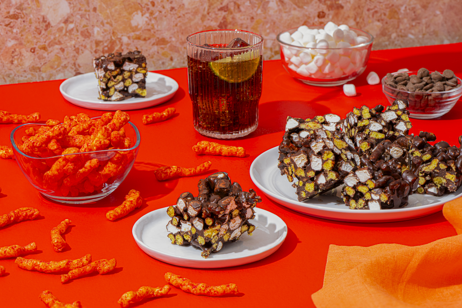 CHEETOS® Crunchy FLAMIN' HOT® S'more Bars | Cheetos