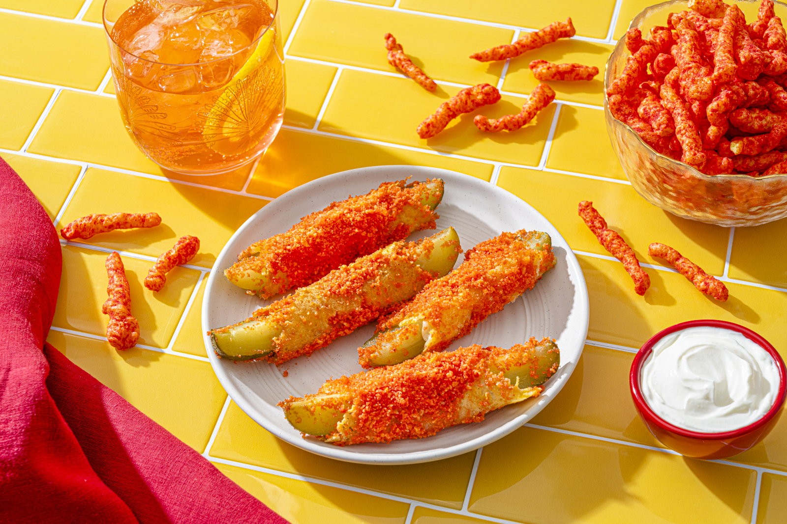 CHEETOS® Crunchy FLAMIN' HOT® Cheese-ickle | Cheetos